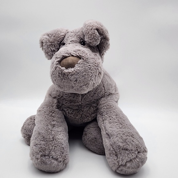 Jellycat | Toys | Jellycat Large 6 Huggady Dog Grey Puppy Plush Stuffed ...